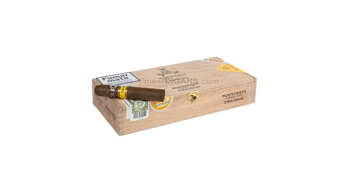 Montecristo Wide Edmundo Cuban Cigar on FinestCigars